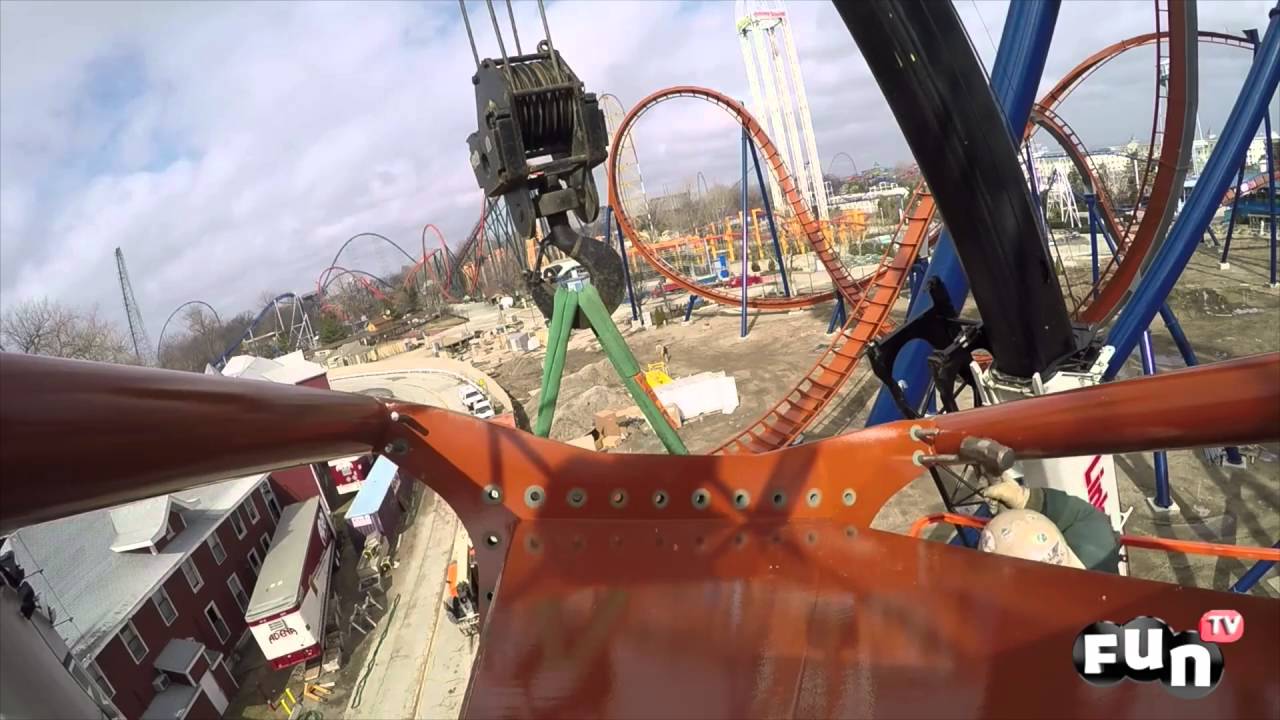 Cedar Point's "Valravn" Now Complete - YouTube