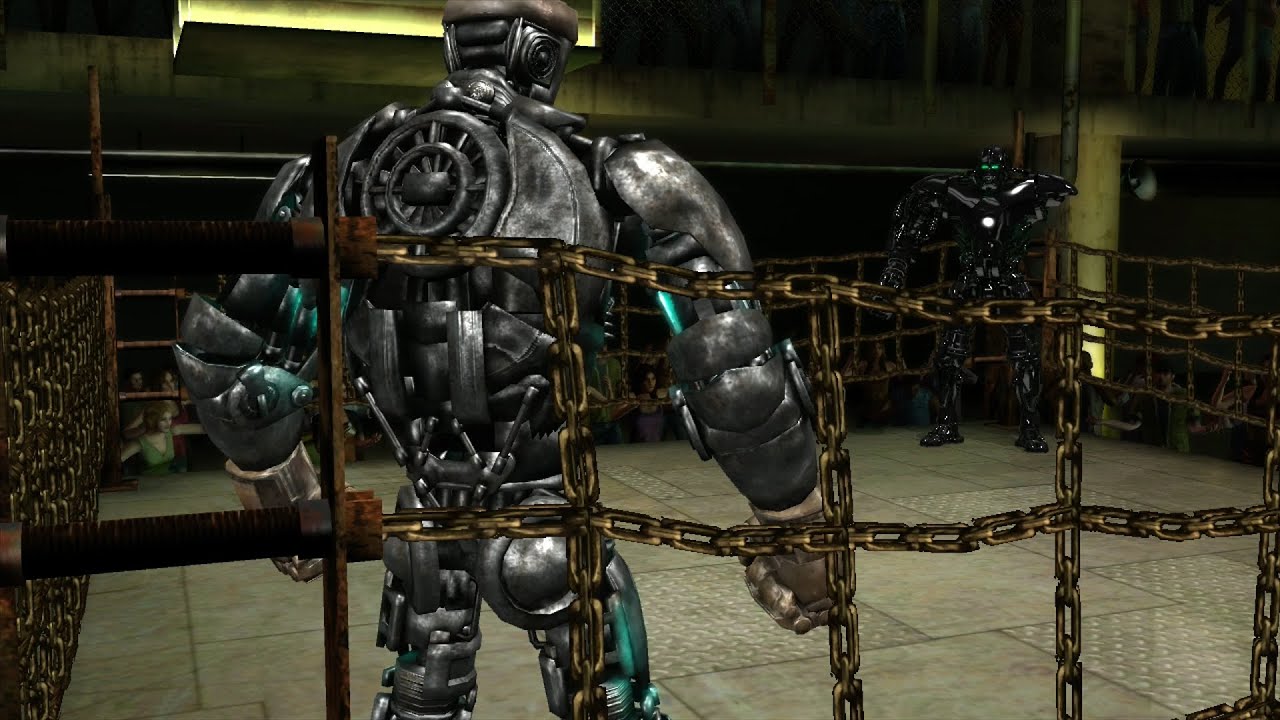 REAL STEEL THE VIDEO GAME - ATOM vs ZEUS (CLASSIC FIGHT) - YouTube