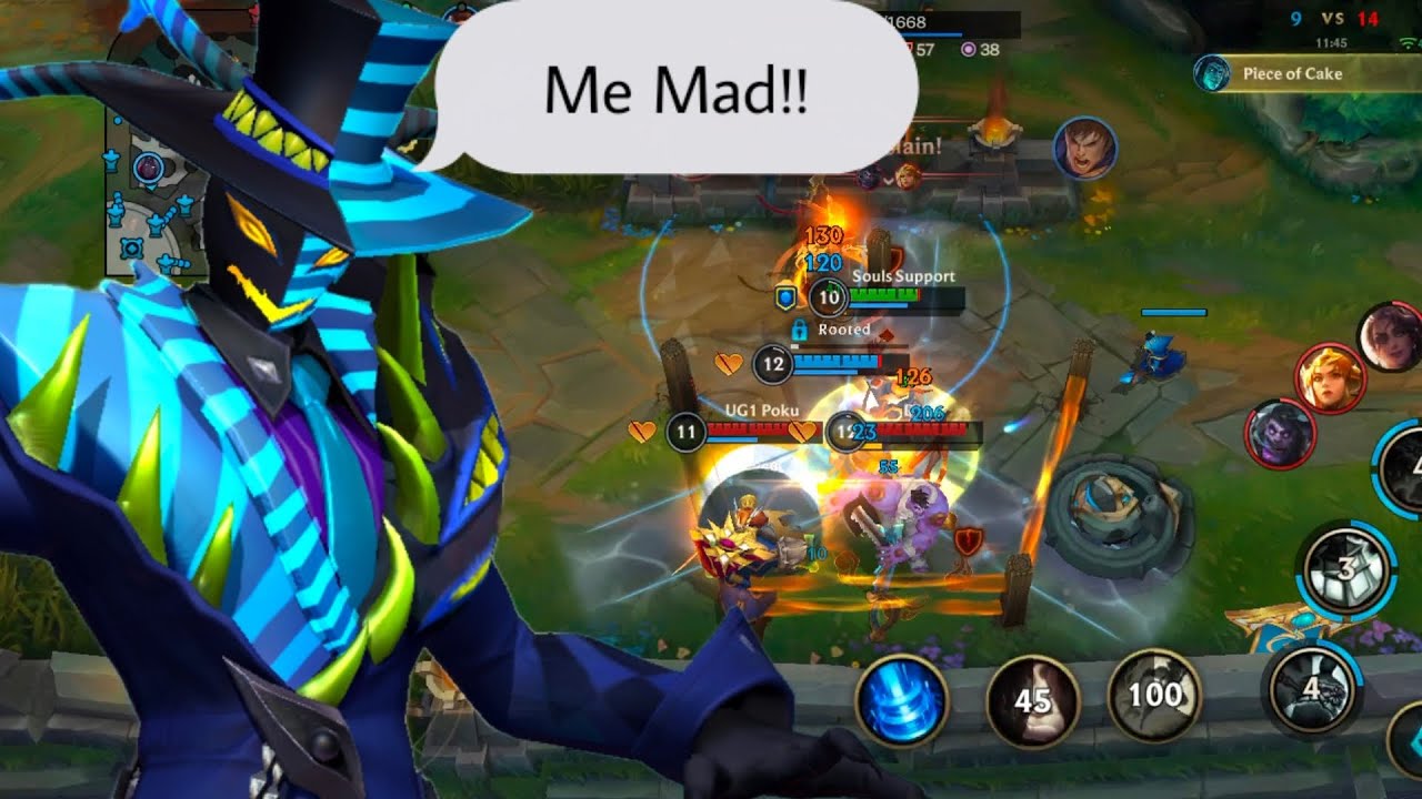 Wild Rift Thresh Broken Tank build Gameplay S11 - YouTube