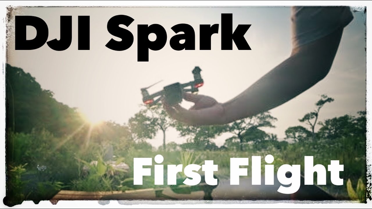 【DJI Spark】First Flight - YouTube