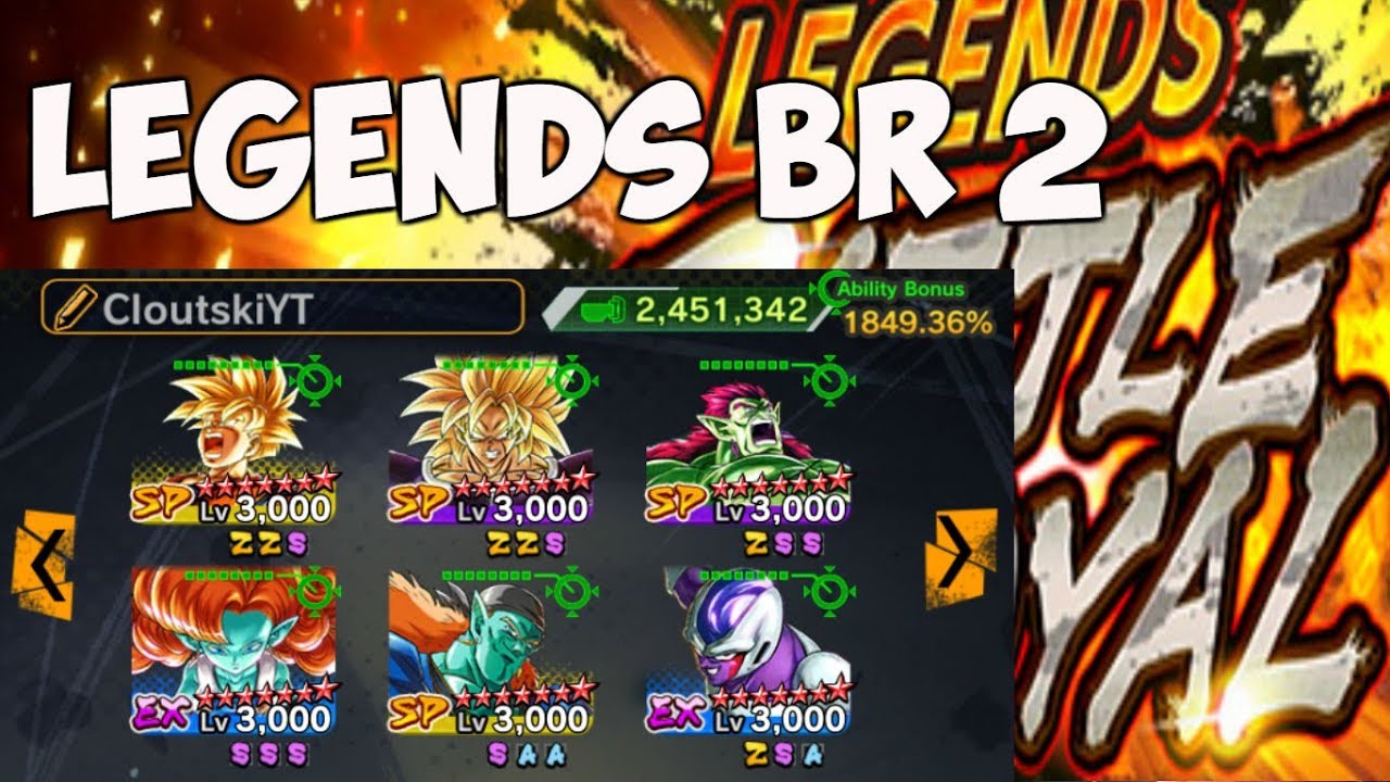 ** LEGENDS BATTLE ROYAL MODE 2# * || ** DRAGON BALL LEGENDS DB LEGENDS ...
