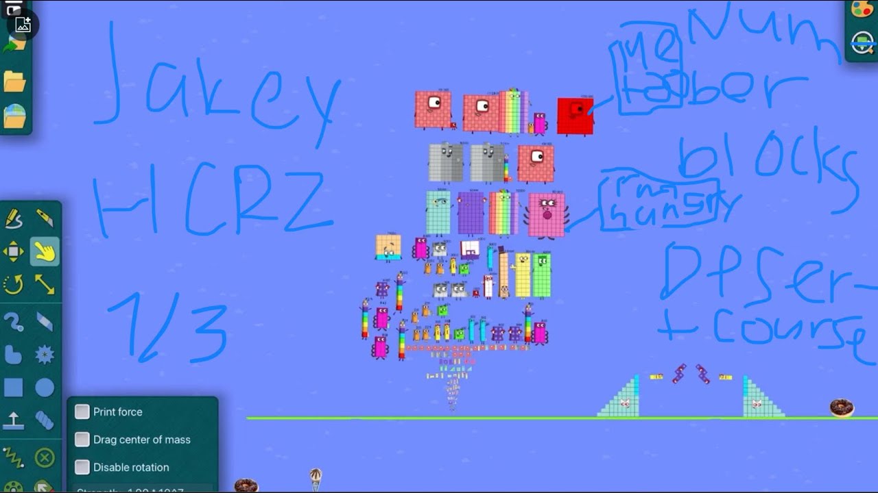 Numberblocks Desert Course Part 1 - YouTube