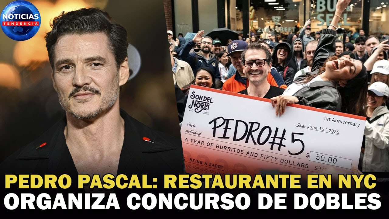 Pedro Pascal: restaurante mexicano en NYC organiza concurso de dobles ...