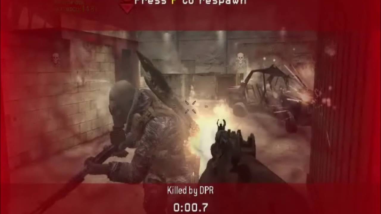 Using the toughest gun in the deadliest map(Killhouse)|CoD4 MW1 (Rosh ...