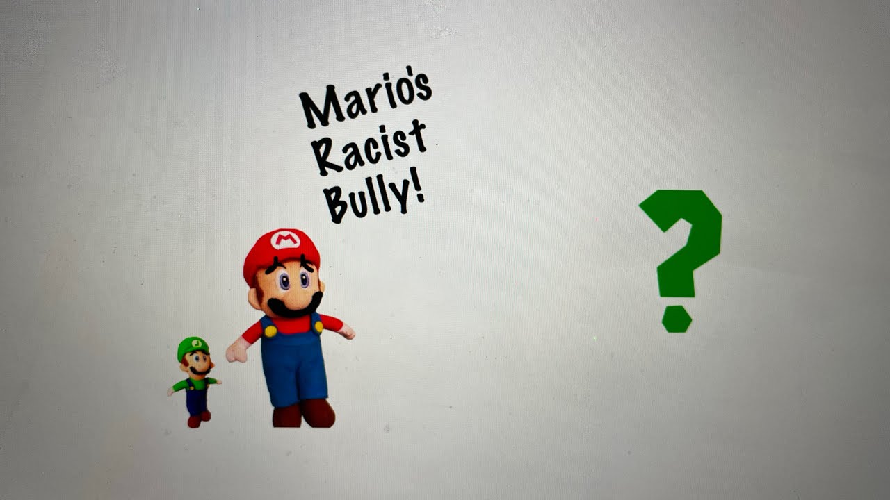 CoolMarioBros - Mario’s Racist Bully! - YouTube