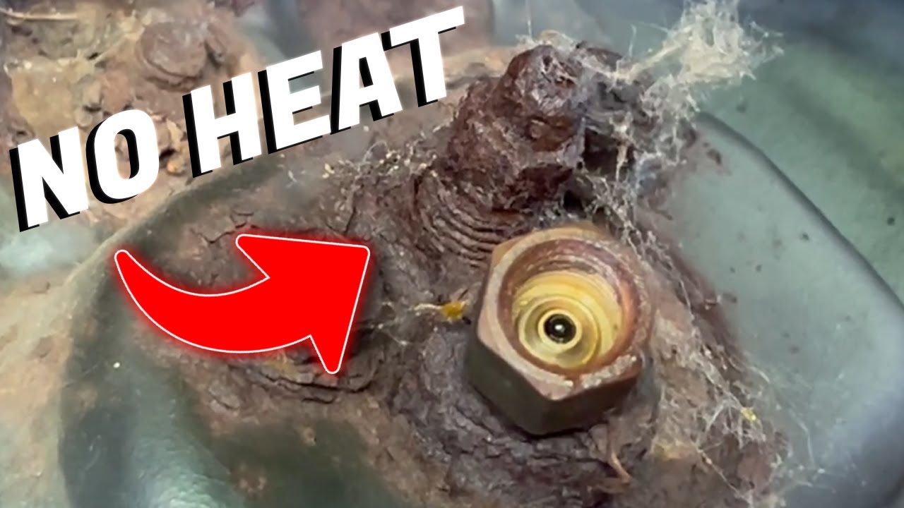 How to Remove a Seized or Rusted Brake Bleeder Screw - YouTube