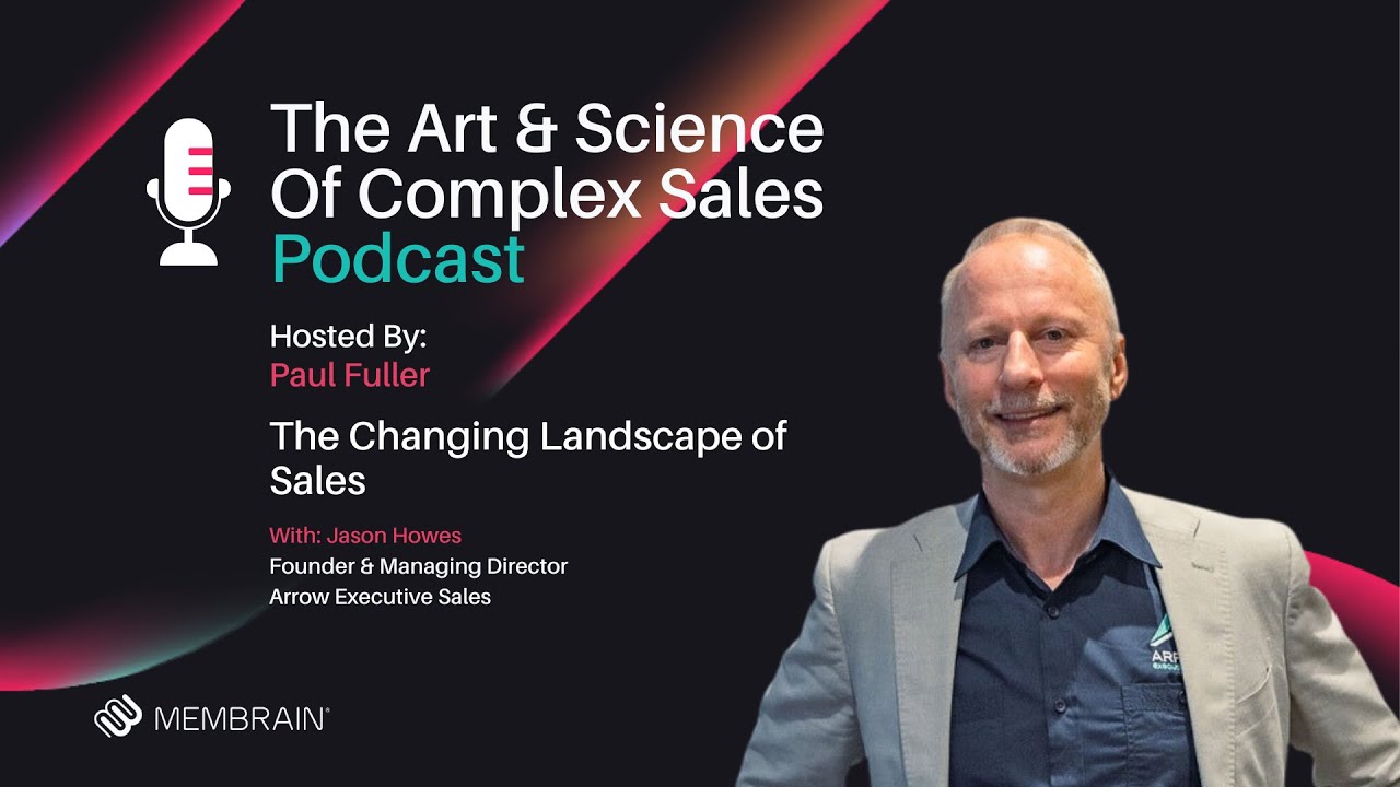 The Changing Landscape of Sales With Jason Howes - YouTube