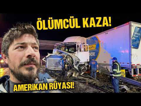 PERT OLAN HAYATLAR !!! TIR HURDA OLDU || DEV KAZA - Bir Anlık Dikkatsizlik - Amerika’da Zorlu Yaşam