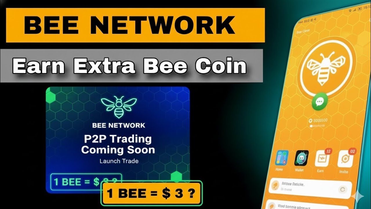 Bee Network Latest Update | P2P Trading | Security Circle | Extra Bee ...