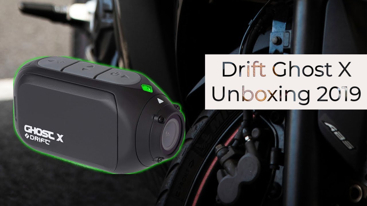 Drift Ghost X Unboxing 2019 - MotoVlogging Setup - YouTube