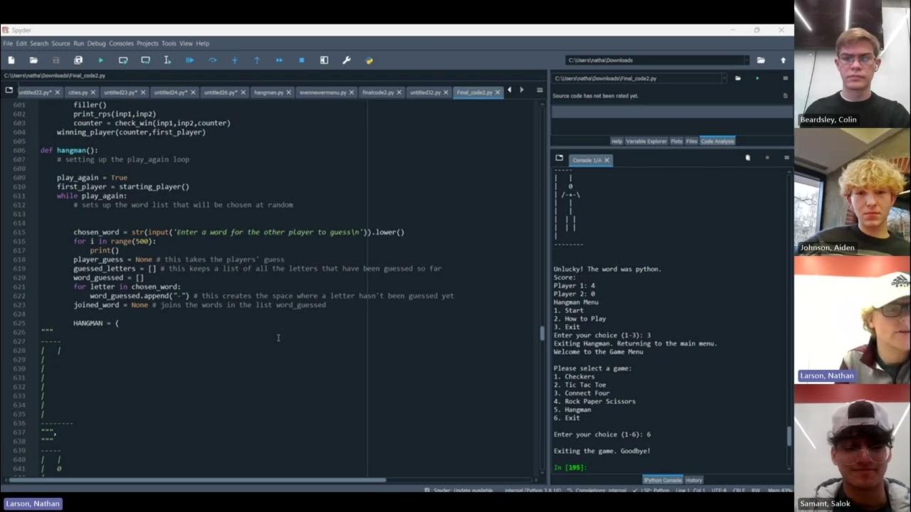 Python Presentation Recording (Group 22) - YouTube