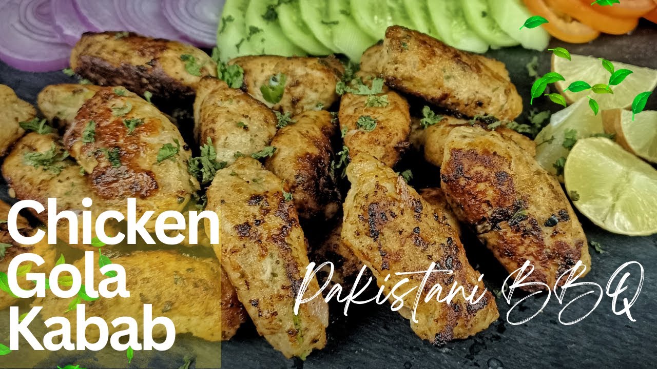Chicken Gola Kabab Restaurant Style (Soft & Juicy) | Homemade Kabab # ...