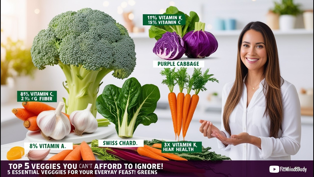 Top 5 Veggies You Can't Afford to Ignore! | 5 Essential Veggies for ...