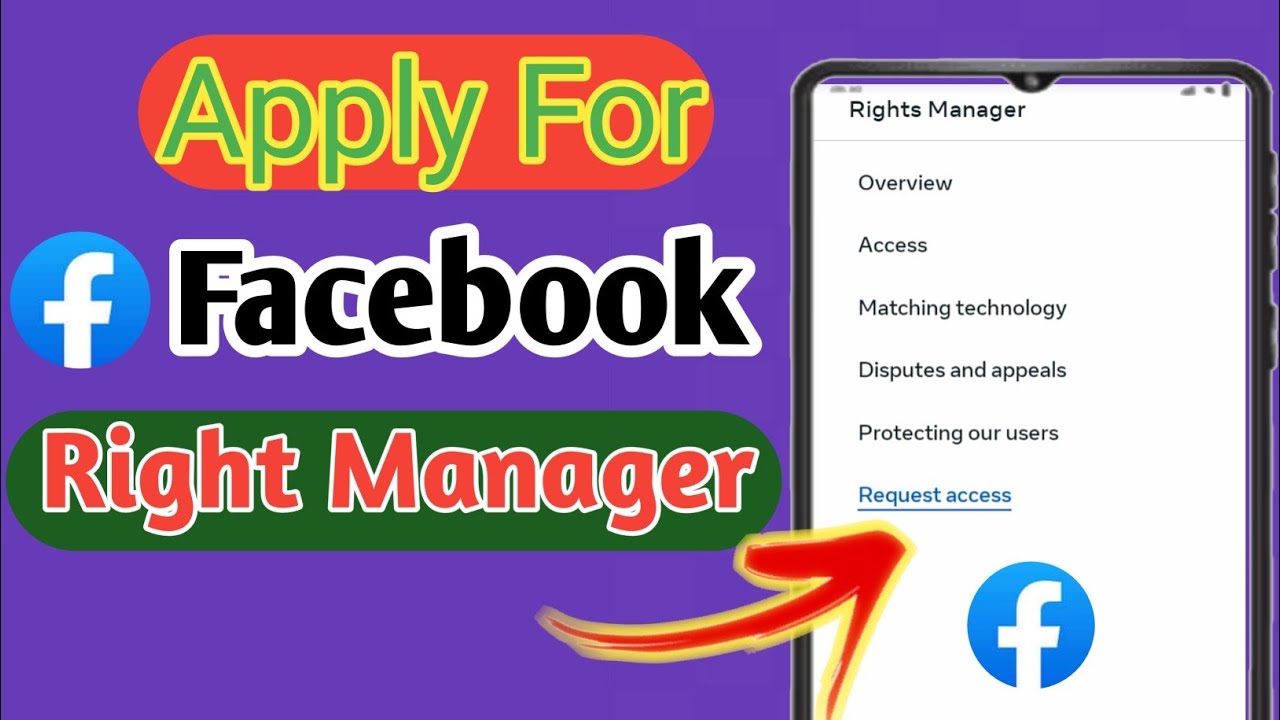 How to Apply for Facebook Right Manager || Facebook Right Manager Apply ...