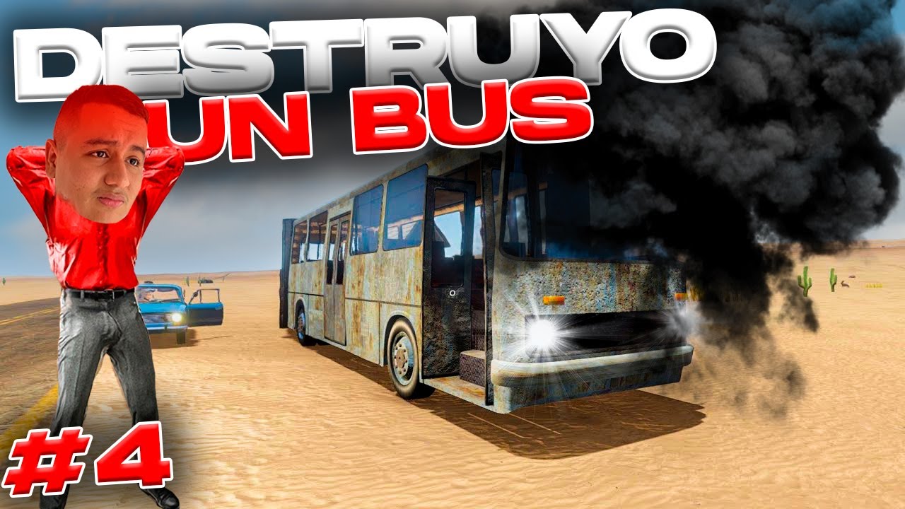 ¡DESTRUYO EL NUEVO BUS QUE ENCONTRÉ! | The Long Drive #4 - YouTube