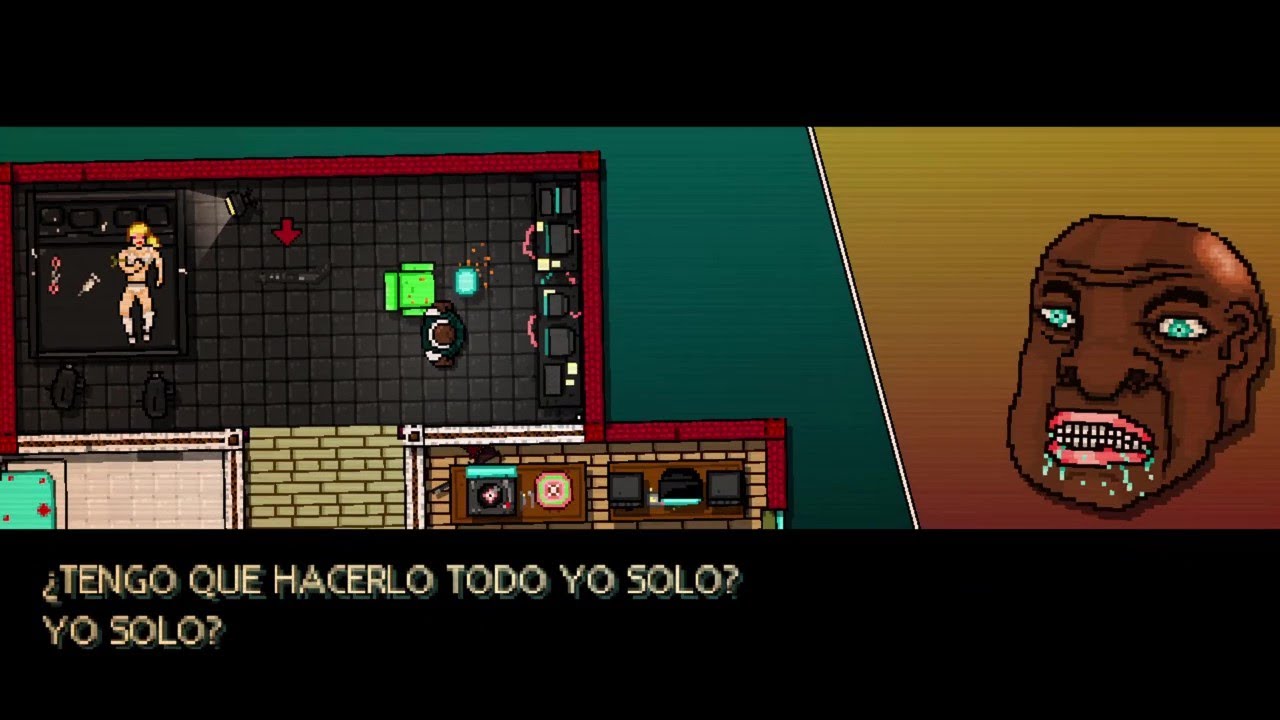 ¡El primer boss! Hotline Miami || Purplan - YouTube