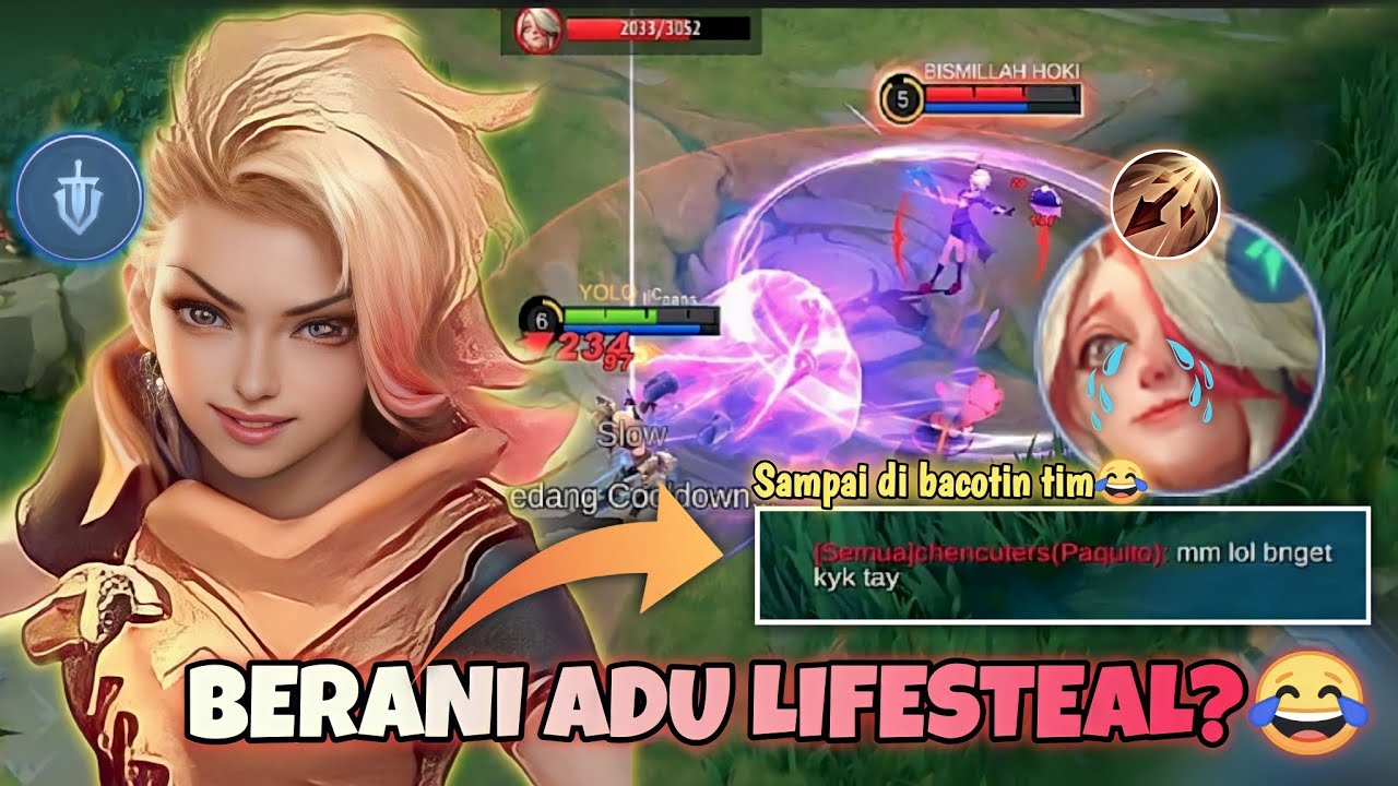 Adu Lifesteal, Lawan Siapapun Yakin Menang, Melissa Pun Gak Kuat | Ixia Best Build 2023 | Ixia ...