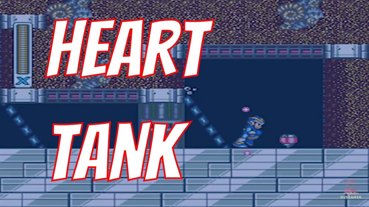 Launch Octopus Heart Tank Location | Megaman X Guide - YouTube