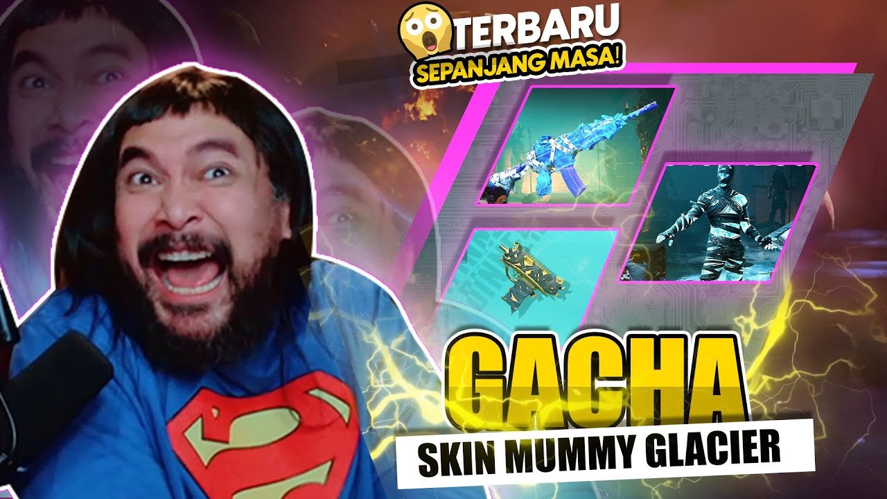 Gacha skin mummy glacier terbau sepanjang masa - YouTube