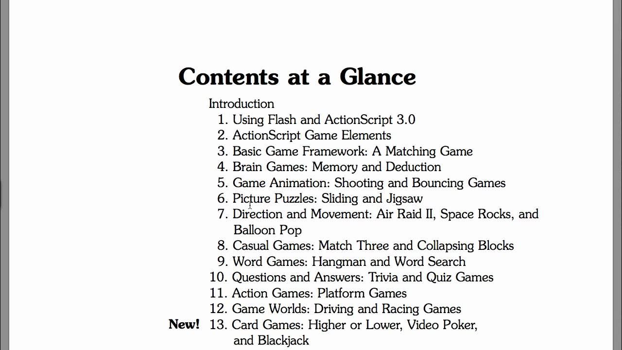 ActionScript 3.0 Game Programming University (Gary Rosenzweig) - YouTube