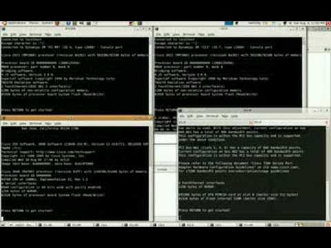 GNS3 on Ubuntu - using gnome-terminal tabs - YouTube