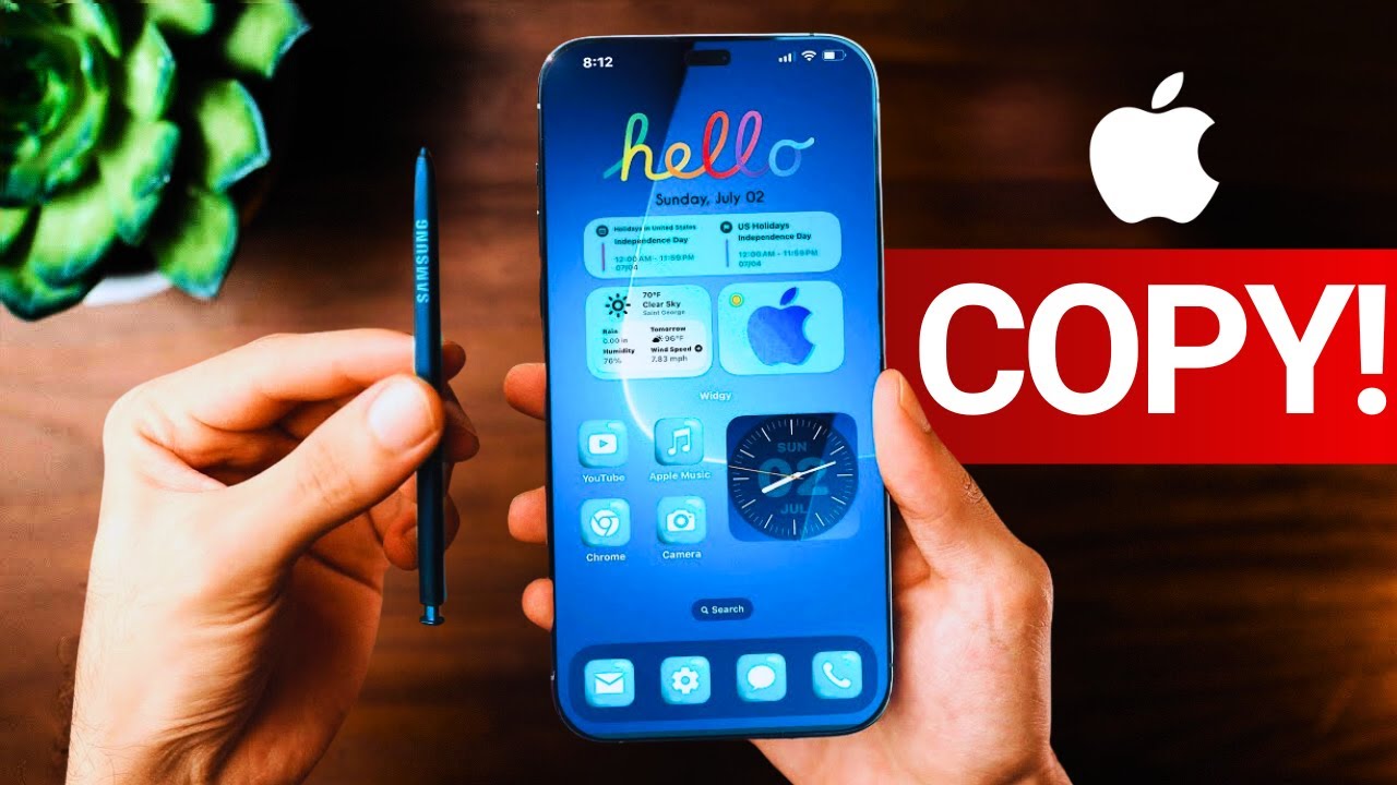 iPhone 17 Pro - Apple is COPYING Google!! - YouTube