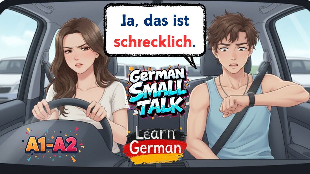 🚇 🇩🇪 German Like a Local: Learn German with Simple Dialogues | Traffic ...