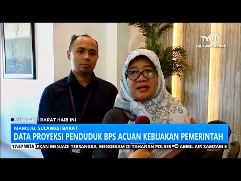 Proyeksi Penduduk 2020-2035 BPS Sulbar, Acuan Kebijakan Pemerintah | SBHI | TVRI Sulbar 24 Jul 2023