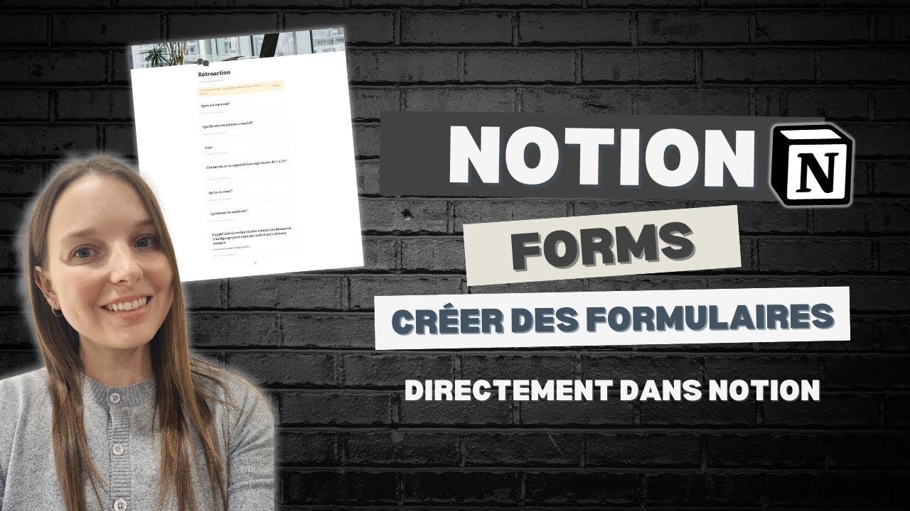 Notion forms: comment créer des formulaires avec Notion [+ alternative] - YouTube