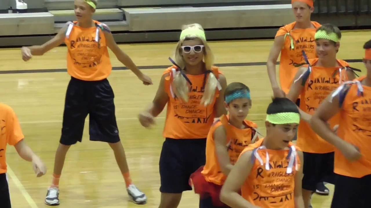 SBMS Wrangler Round Up 2016-8th Grade Boys Powder Puff Cheerleaders ...