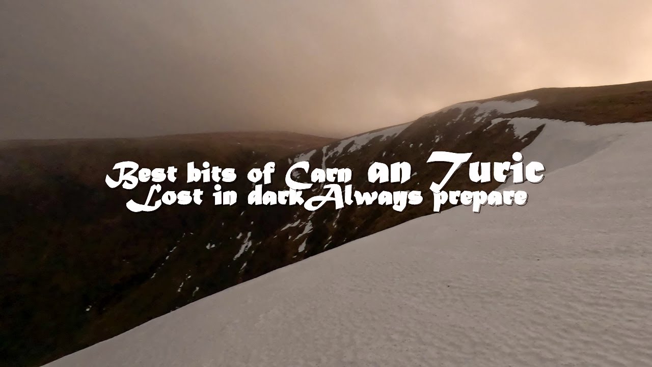 Little lost in dark on Carn an Turic after Ben More hike Day2 Scotland ...