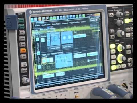 Rohde & Schwarz RTO Series scopes - Embedded Live - YouTube