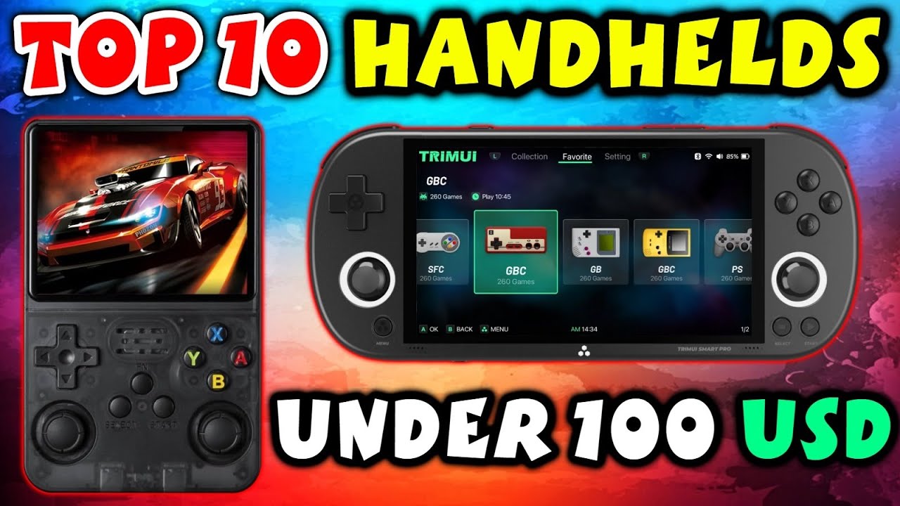 Top 10 Handhelds Under $100 That Will Blow Your Mind But Are Light On ...