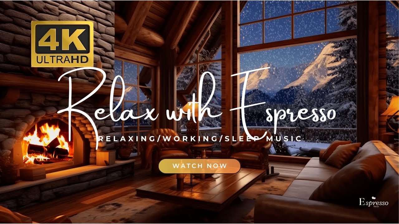 9Hr 4K Relaxing Fireplace | Relaxing Fireplace with Burning Logs and ...
