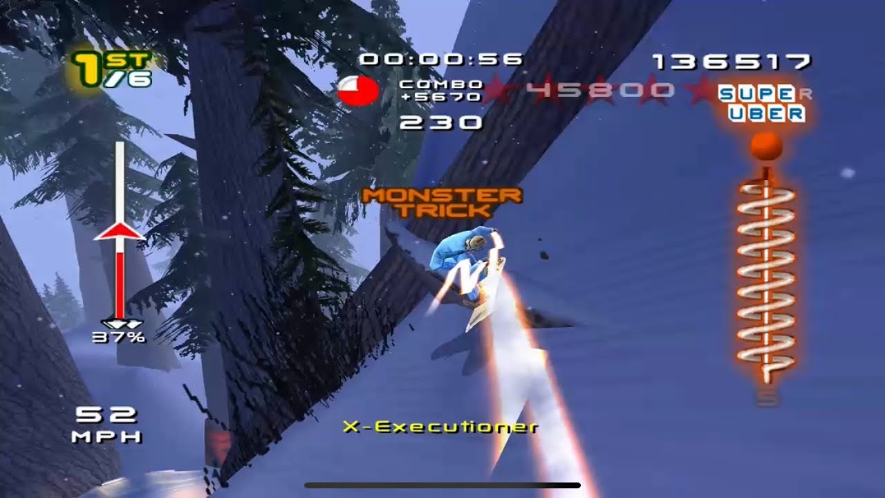 SSX 3 - Viggo Rolig - Snow Jam - Elite Platinum Medal Run (2:18, clean ...