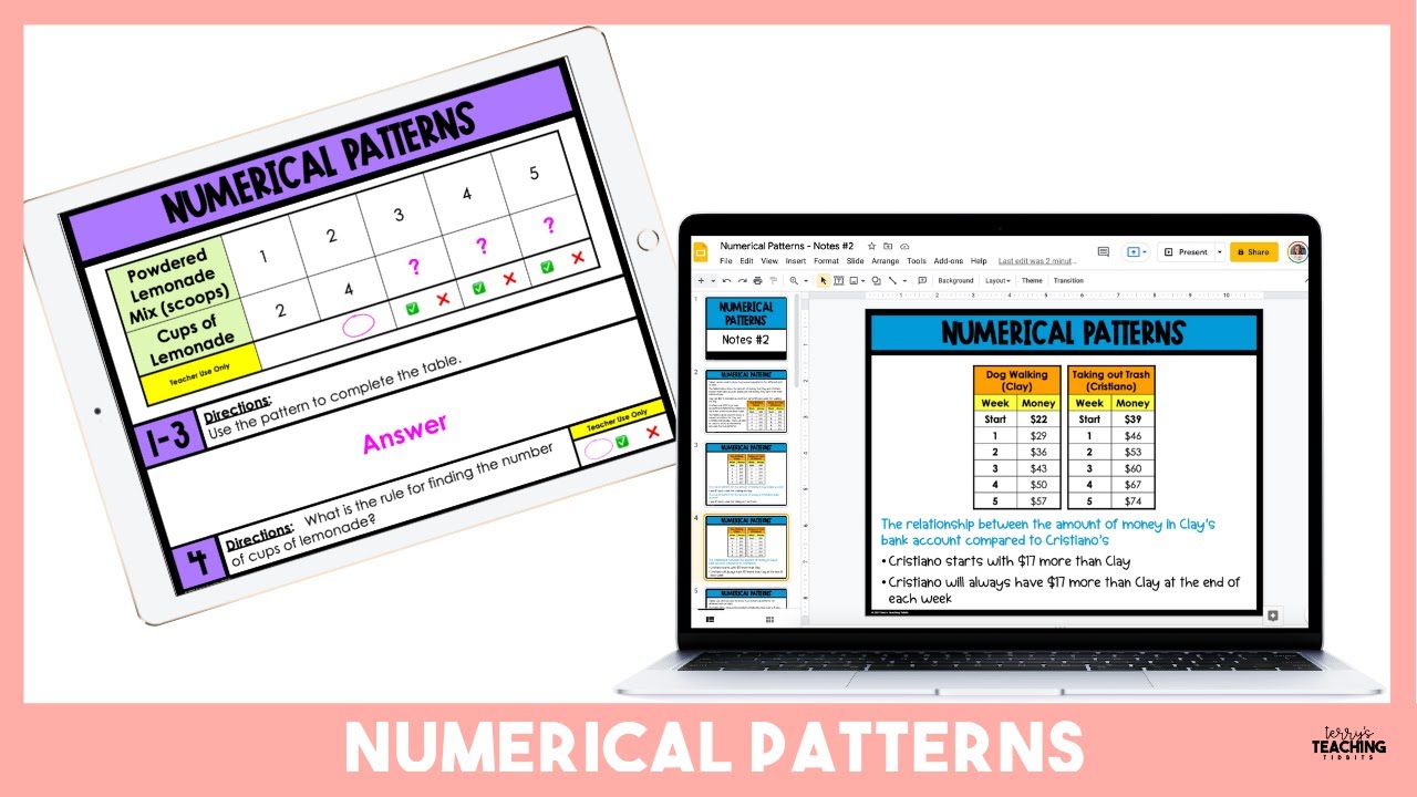 Numerical Patterns Tutorial Video YouTube numerical-patterns-tutorial-video-youtube