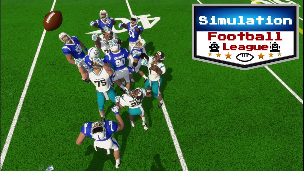 Football Simulator NFL Edition - SFL Colts Vs Jaguars - YouTube