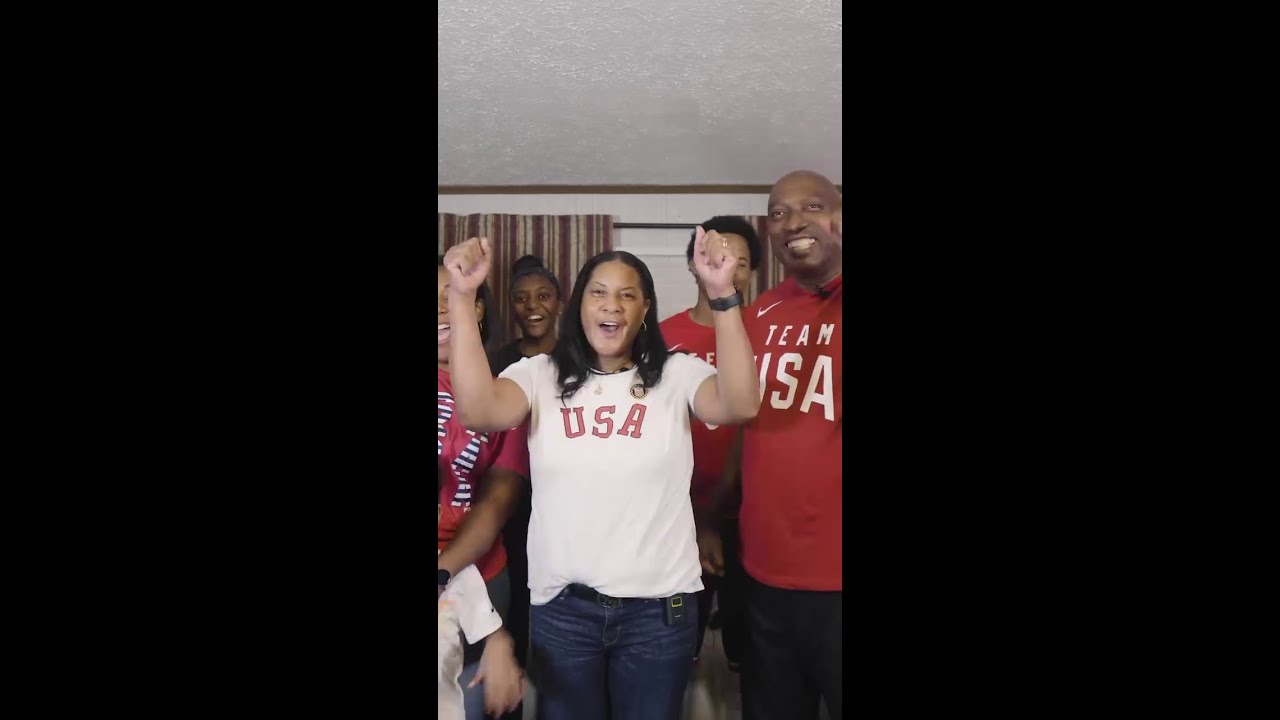 The Allisha Gray's Family | 2020 Olympic's Best Seat in the House - YouTube