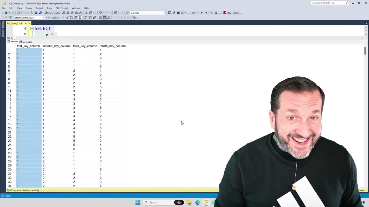 SQL Server Index Design: Getting Key Column Order Right - YouTube