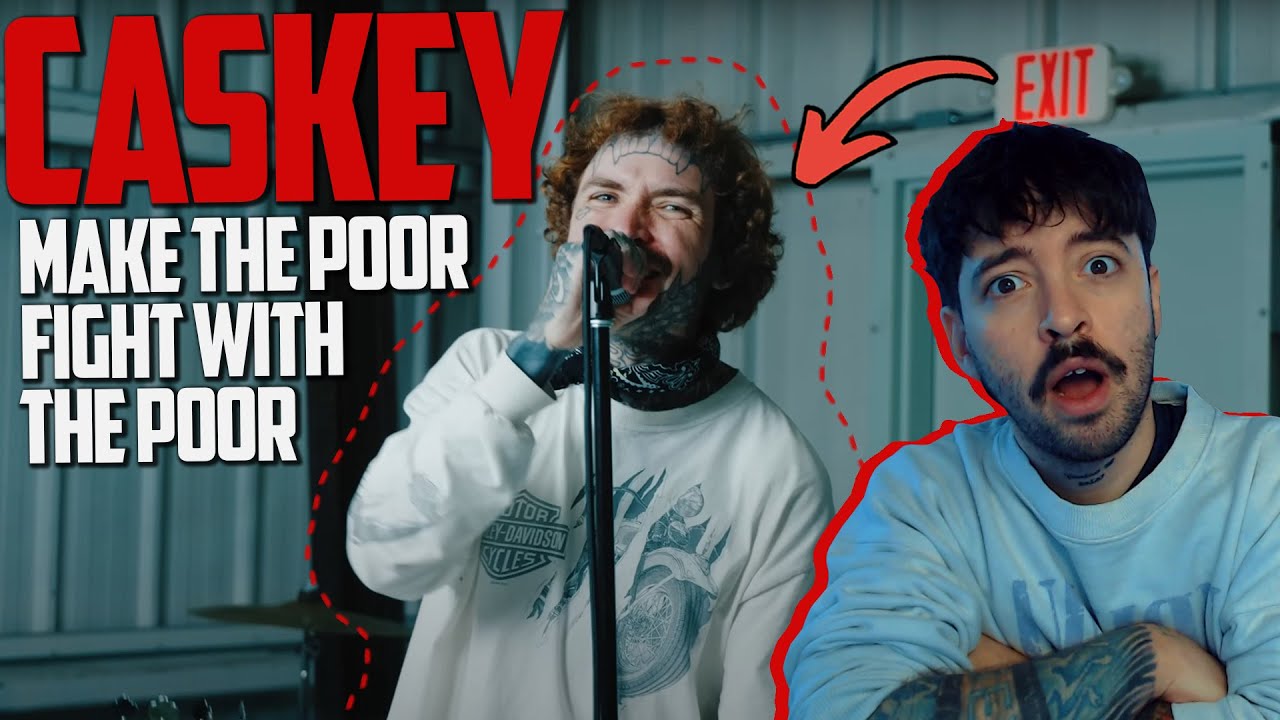 Caskey - MAKE THE POOR FIGHT WITH THE POOR (Official Video) | REACTION ...