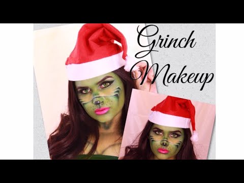 Grinch Makeup Tutorial - YouTube