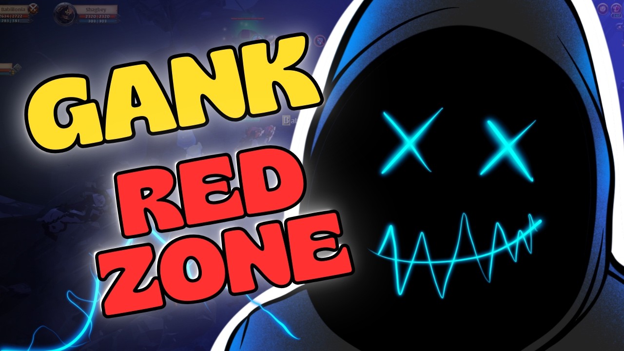 GANK RED ZONE ALBION ONLINE - 2025 - YouTube