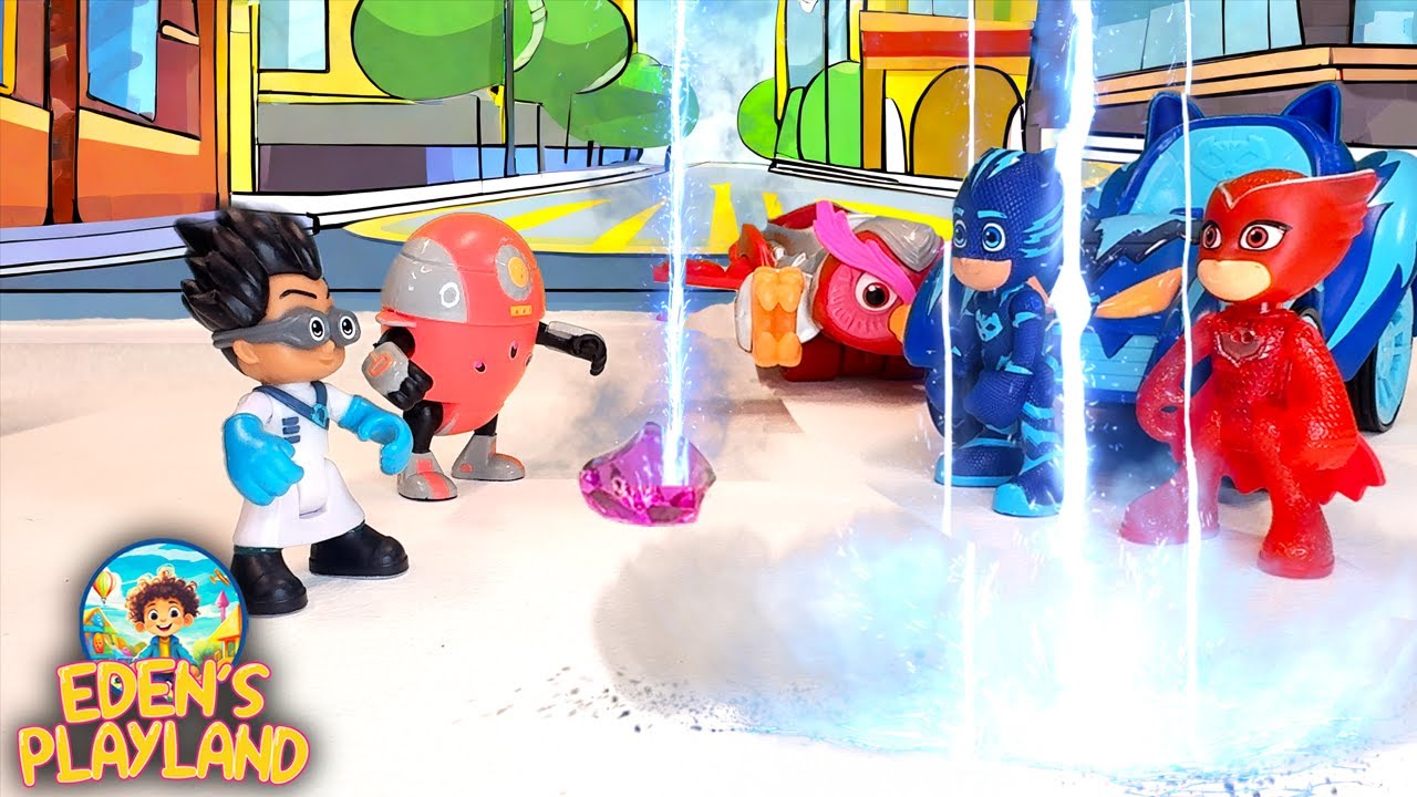 The PJ Masks Save the Day! - Learning Together with Catboy, Gekko, and ...