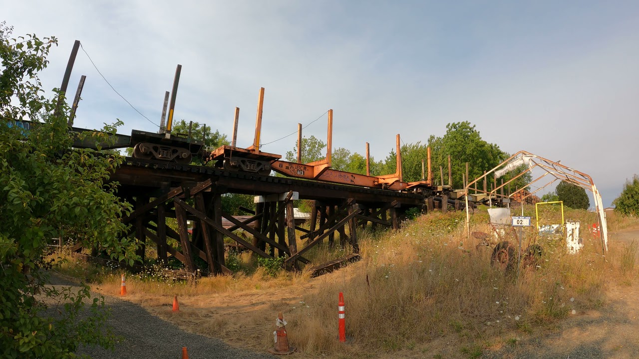 Portland and Western Railroad near Cornelius Pass, video 5, 5k 30fps ...