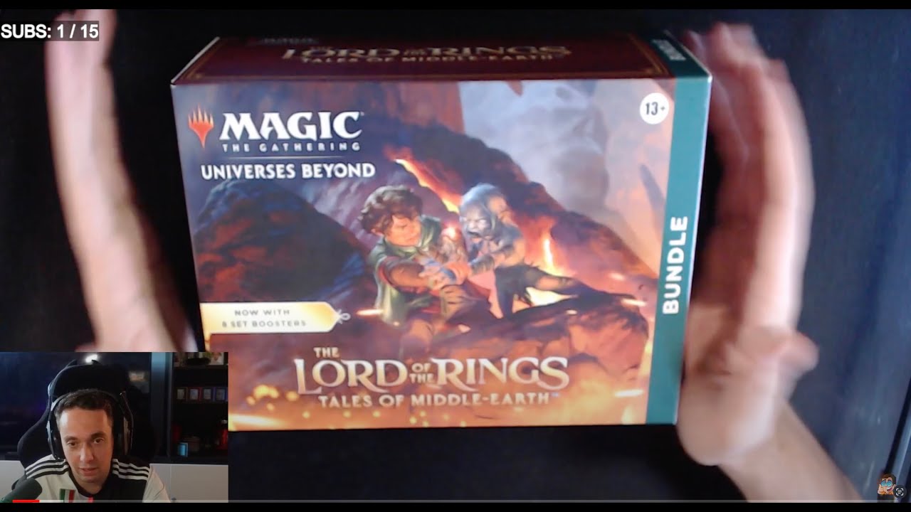pack opening MTG LOTR bundle (SALE BIEN) - YouTube