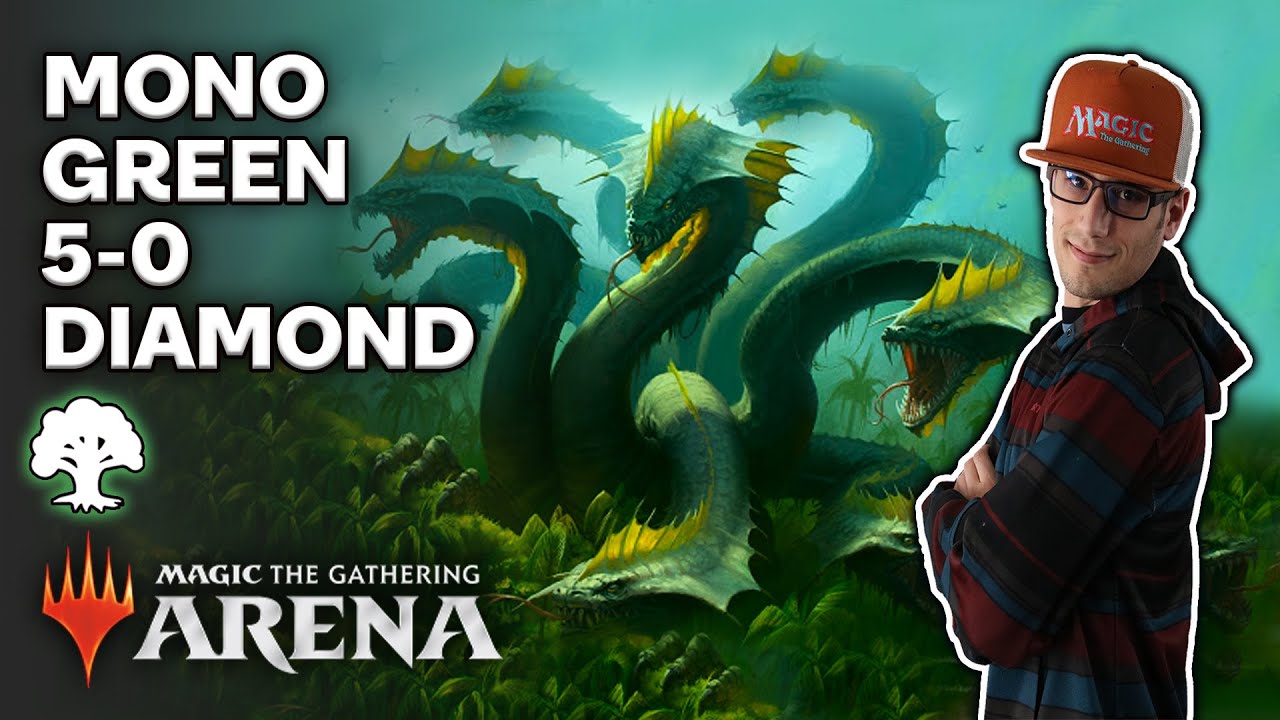 👹🌲 IS MONO GREEN GOOD AGAIN!? MTG Arena Mono Green Aggro Guide 🌲👹 - YouTube