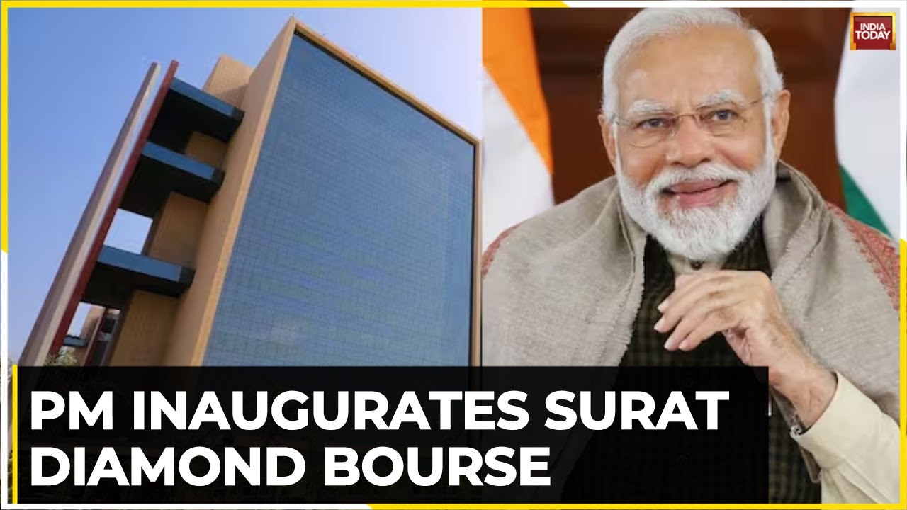 PM Modi In Surat: PM Modi Inaugurates Global Epicenter For Diamond ...