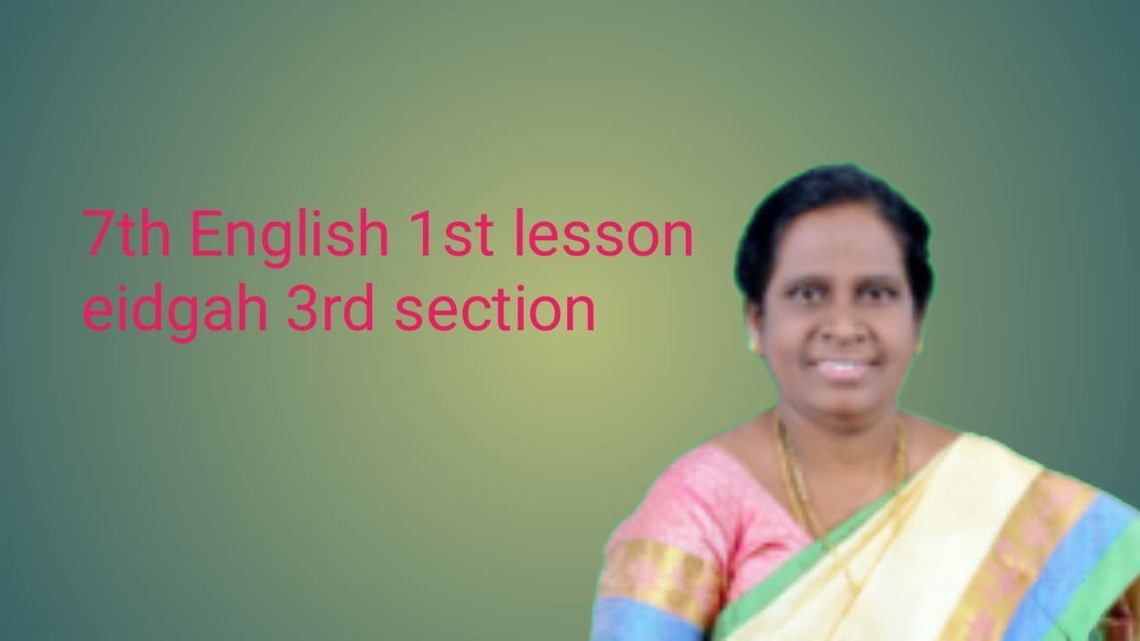 EIDGAH LESSON -1 SECCION-3 - YouTube