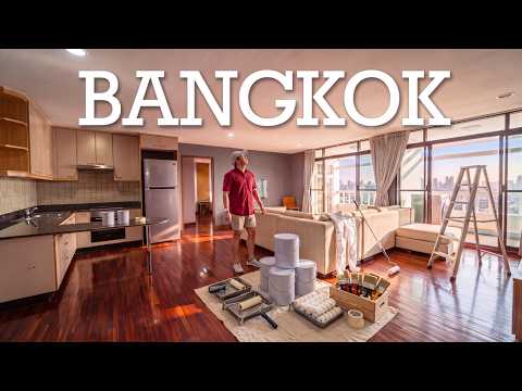 How Much Did It Cost to Renovate a 40-Year-Old CONDO in BANGKOK?