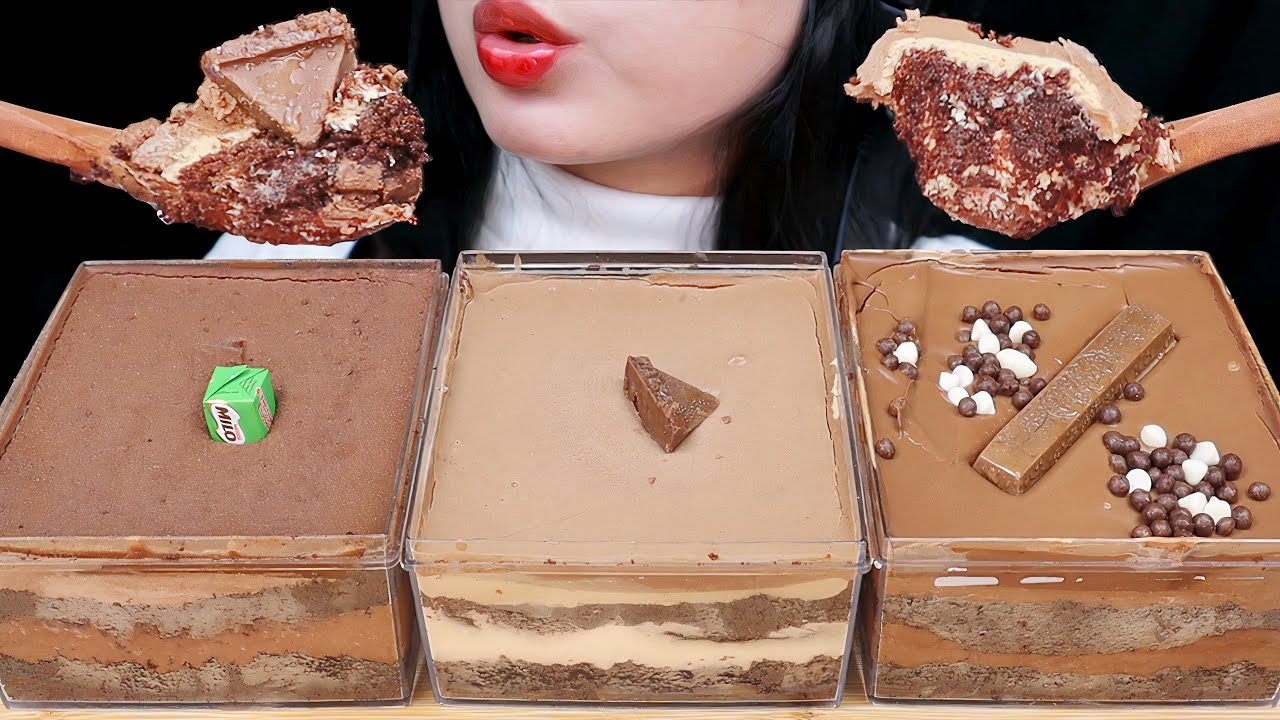 ASMR BITTERSWEET BY NAJLA DESSERT BOX, MILO DESSERT, KITKAT BELGIUM ...